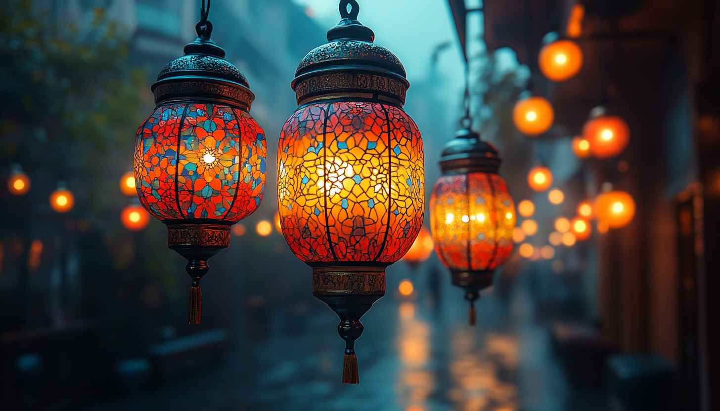 Ramadan Lantern Wallpaper, Islamic Festival, Festive Desktop ...