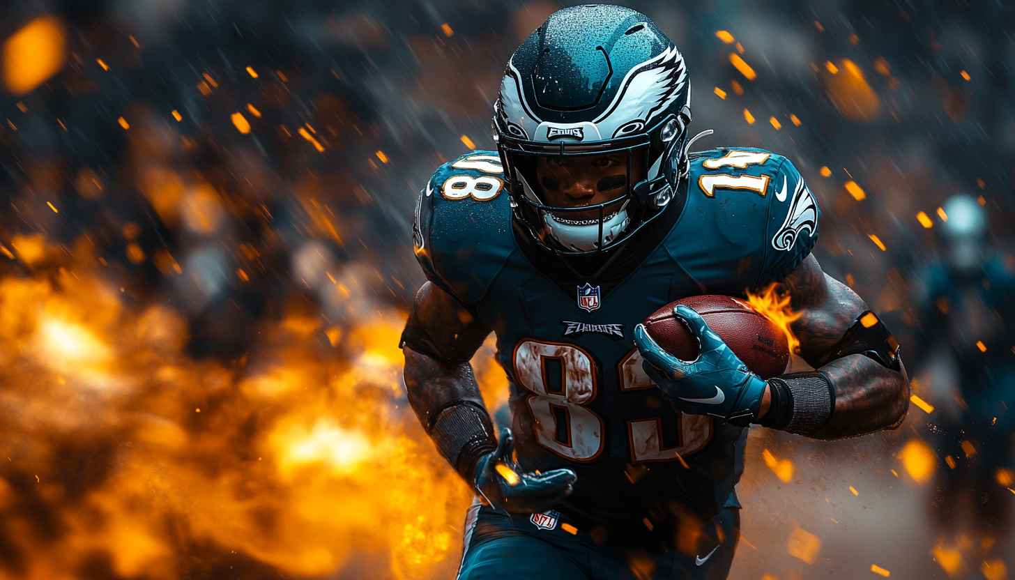 Football wallpaper: New York Giants Player in Action, Sports wallpaper - Png Aura