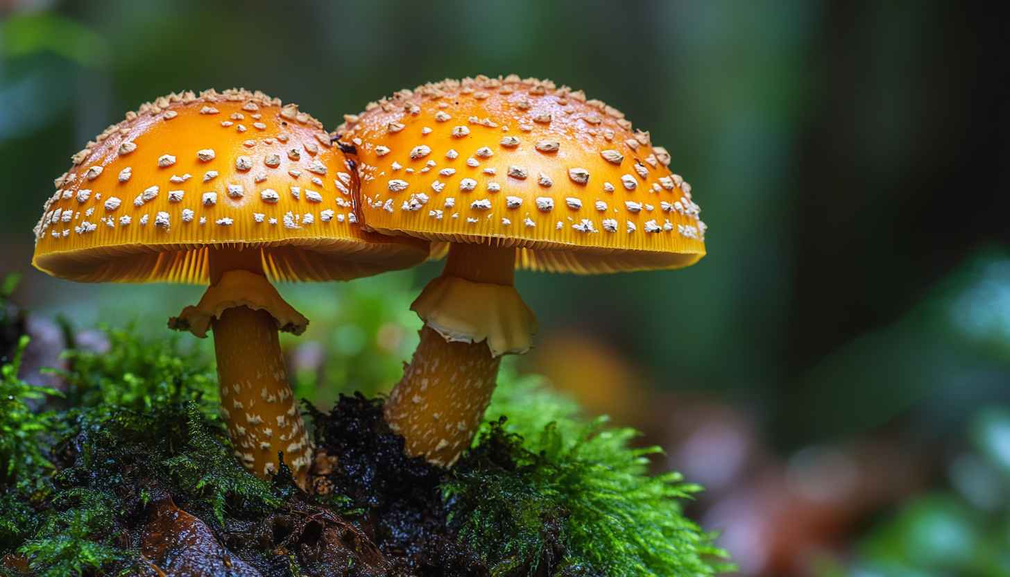 Mushroom Wallpaper: Amanita, Fungus, Forest, Nature, Desktop Background ...