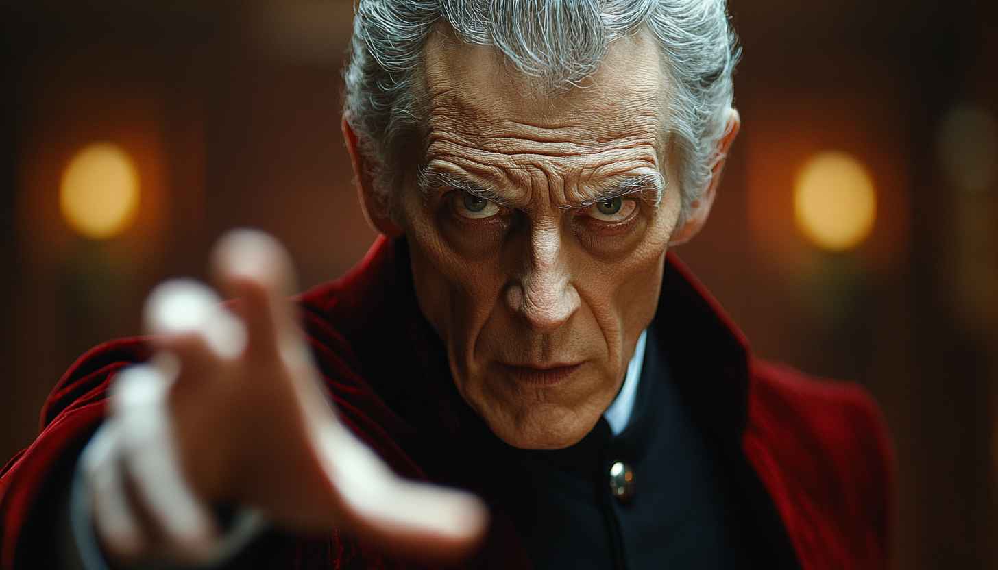 Doctor Who Wallpaper - Peter Capaldi Twelfth Doctor Portrait - Png Aura