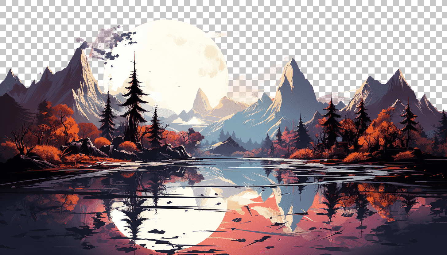 Abstract Synthwave Art Background, Digital Illustration, Vaporwave ...