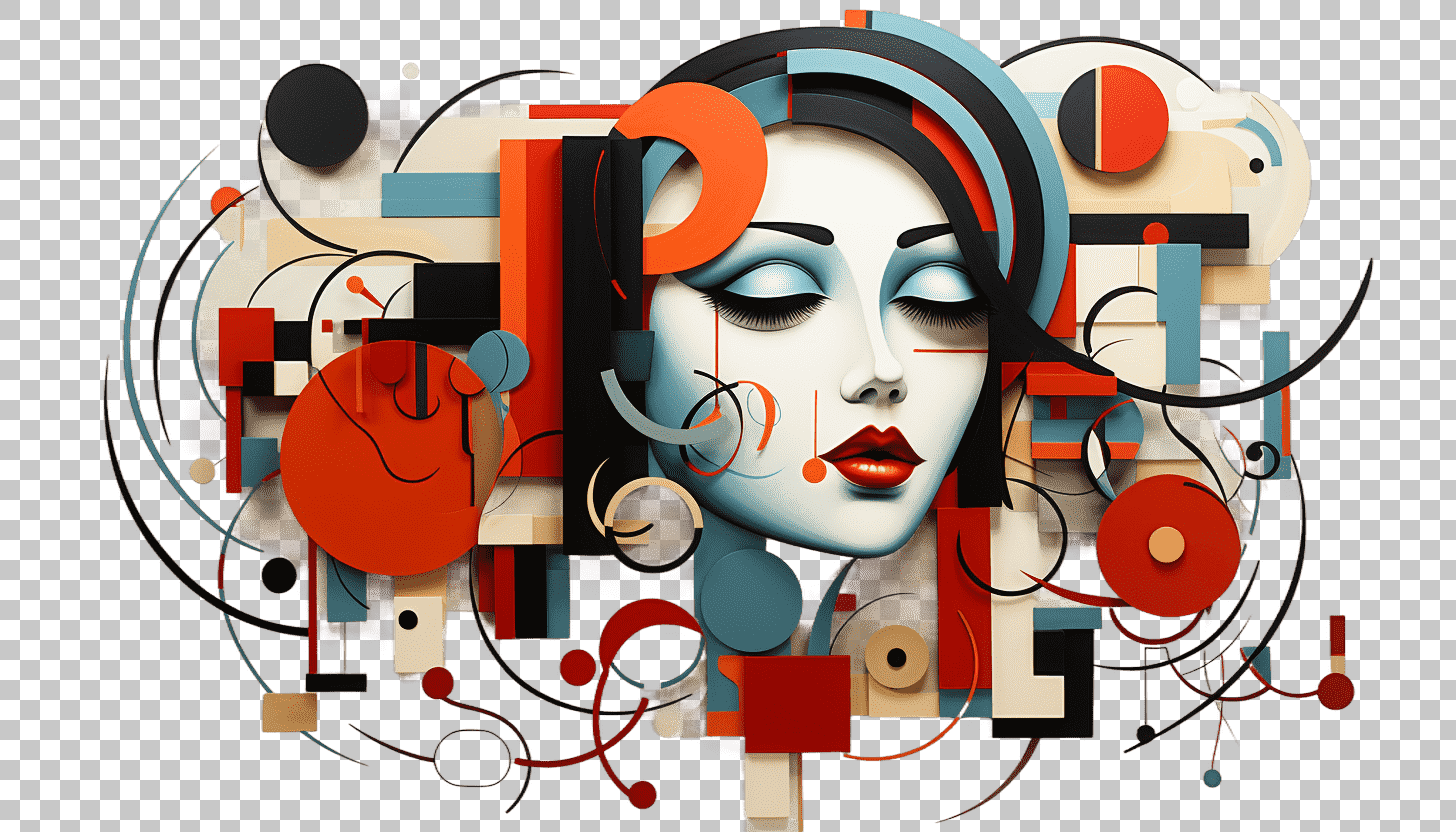 Cubism Art element, Abstract Geometric Forms, Fragmented Realism ...