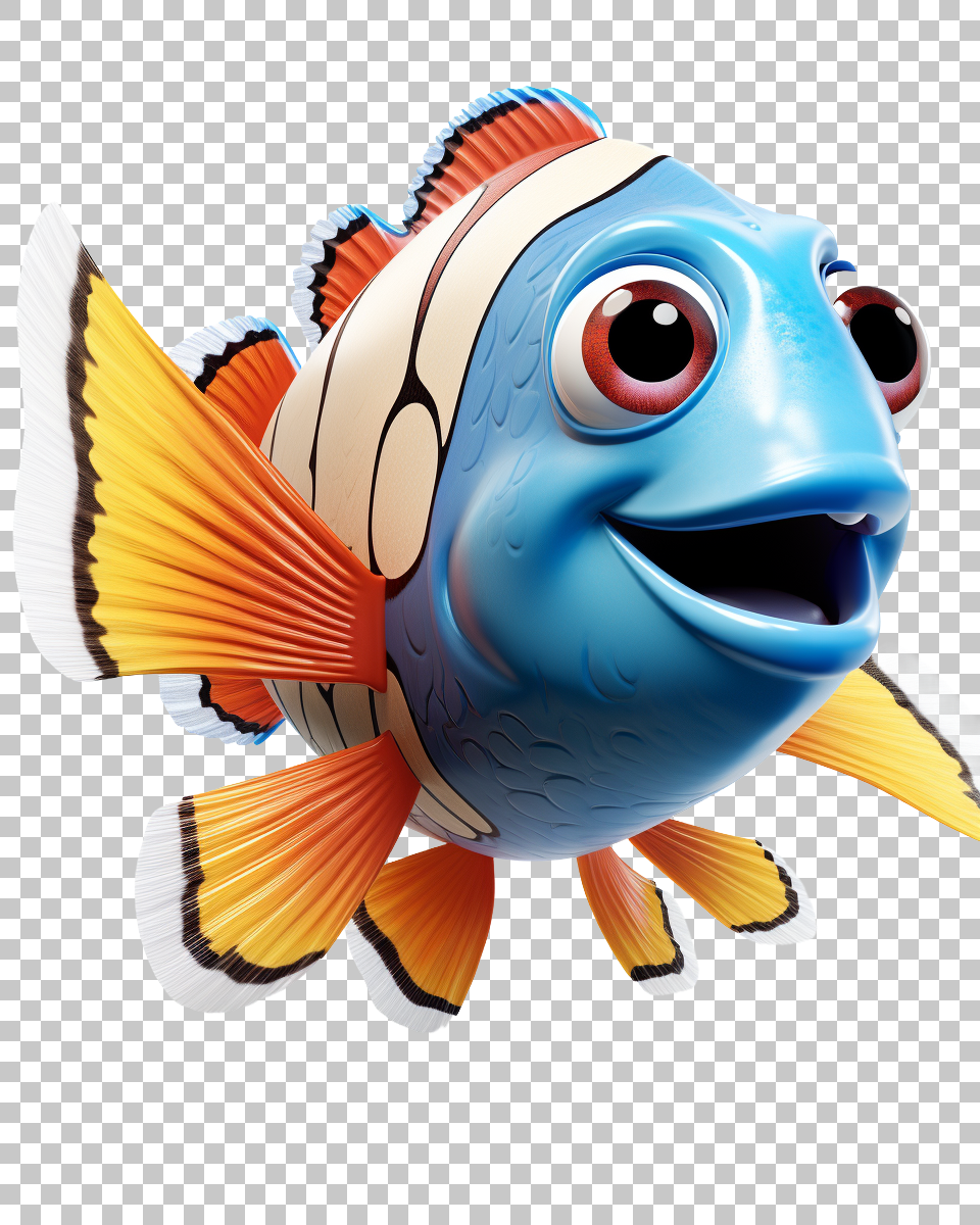 Oceanic Dory from Finding Nemo PNG Image for Pixar Fans, forgetful fish ...