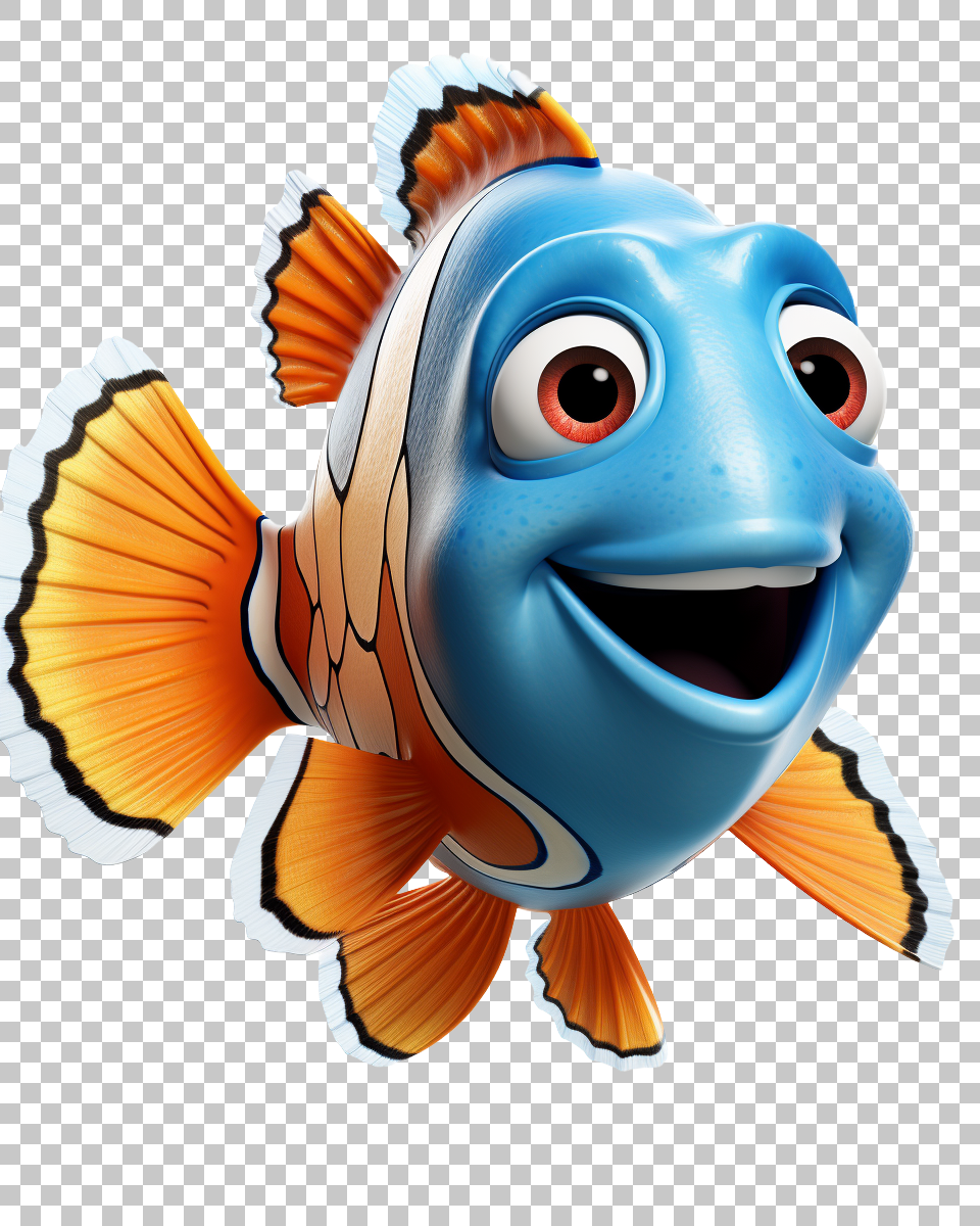 Transparent background Dory from Finding Nemo Sketch for Underwater ...