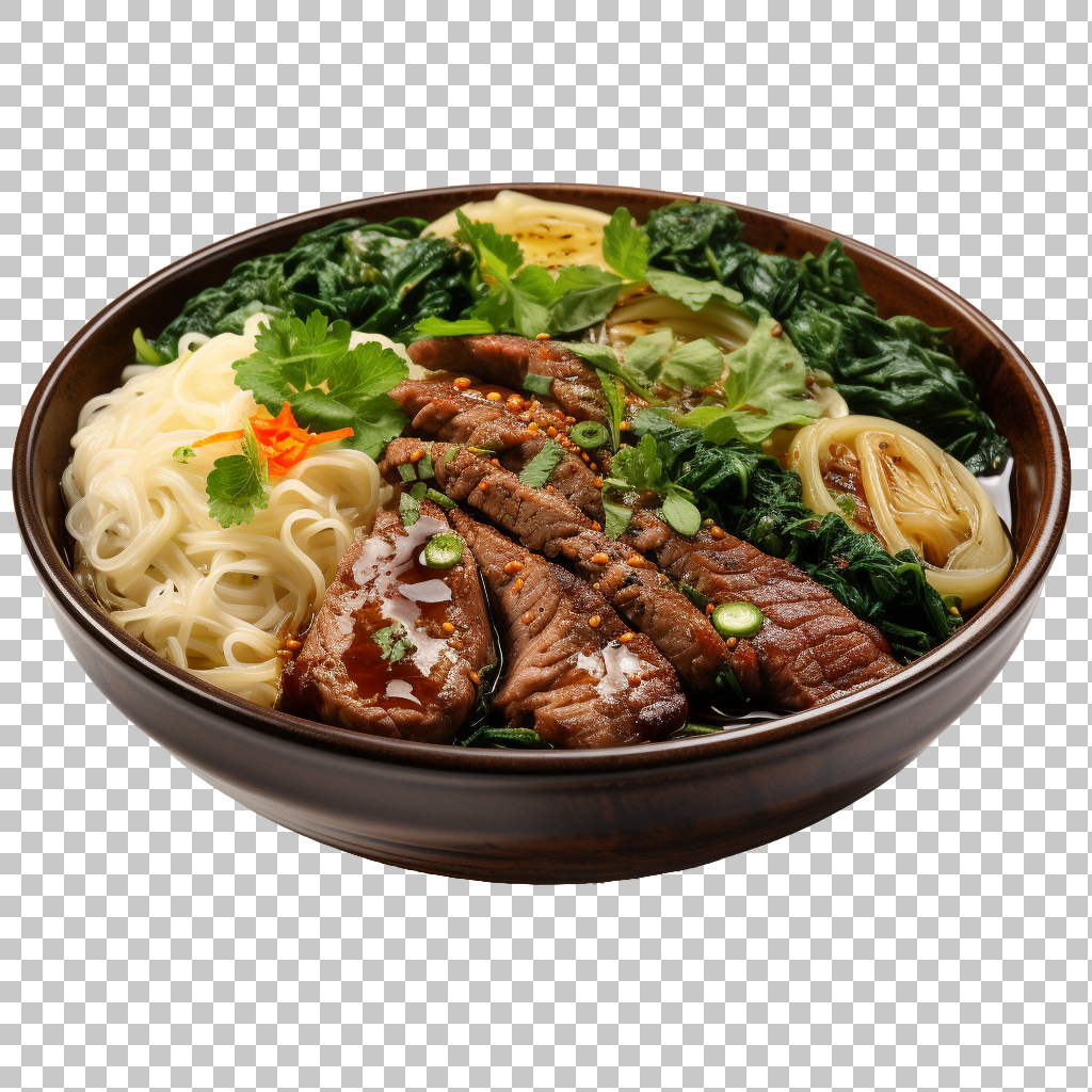 Pho Vietnamese Broth Noodles Beef Food Artwork png, Homemade Cooking ...