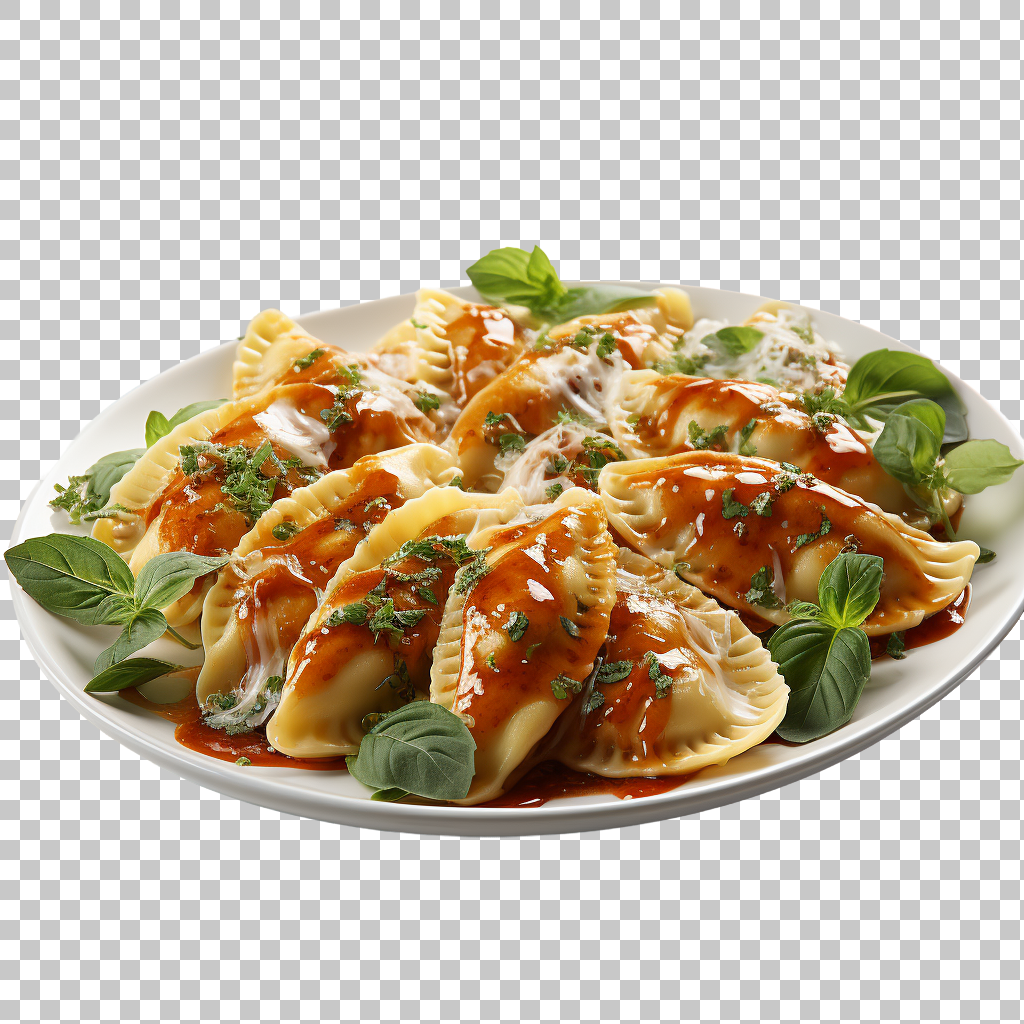 High-quality ravioli clipart png, classic Italian pasta, delicious ...