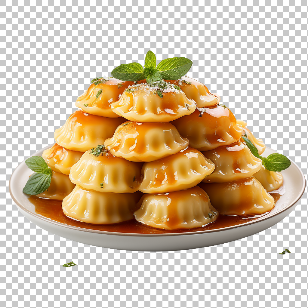 High-quality ravioli clipart png, classic Italian pasta, delicious ...