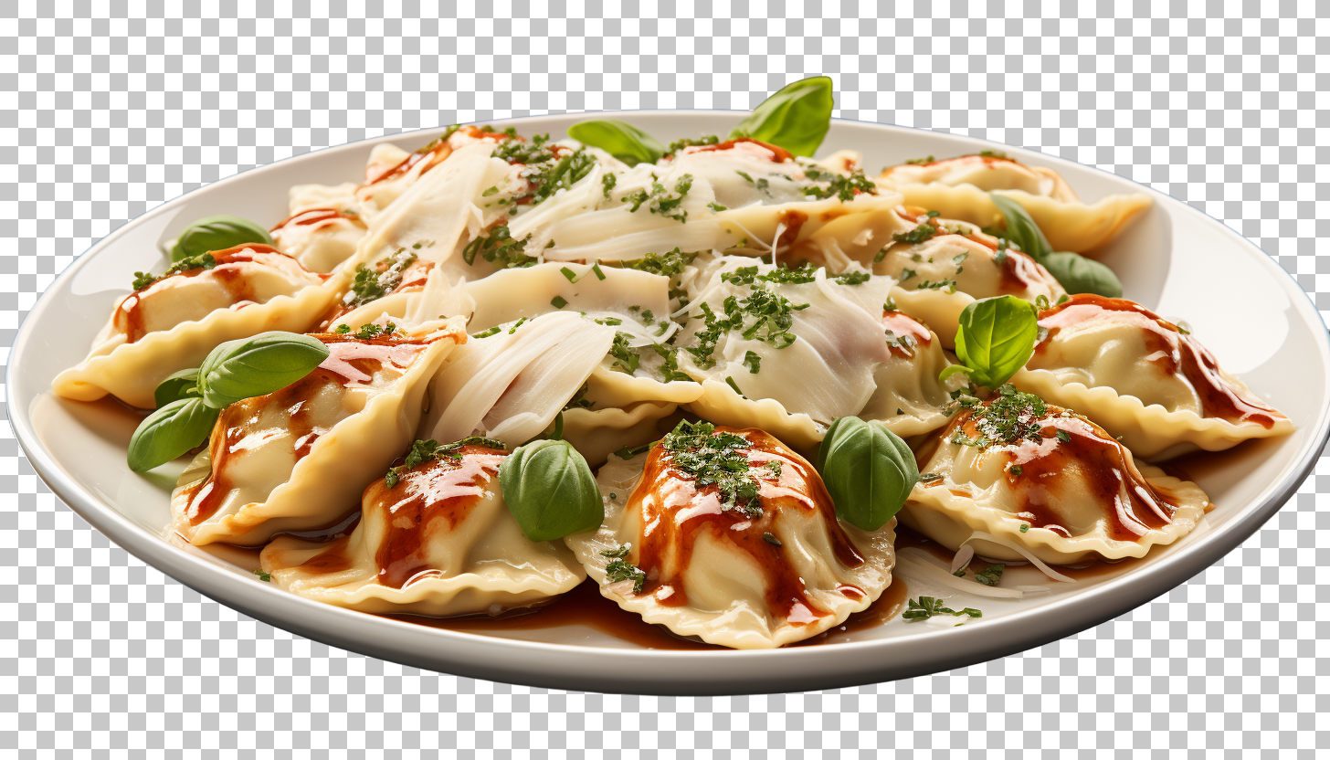 High-quality ravioli clipart png, classic Italian pasta, delicious ...