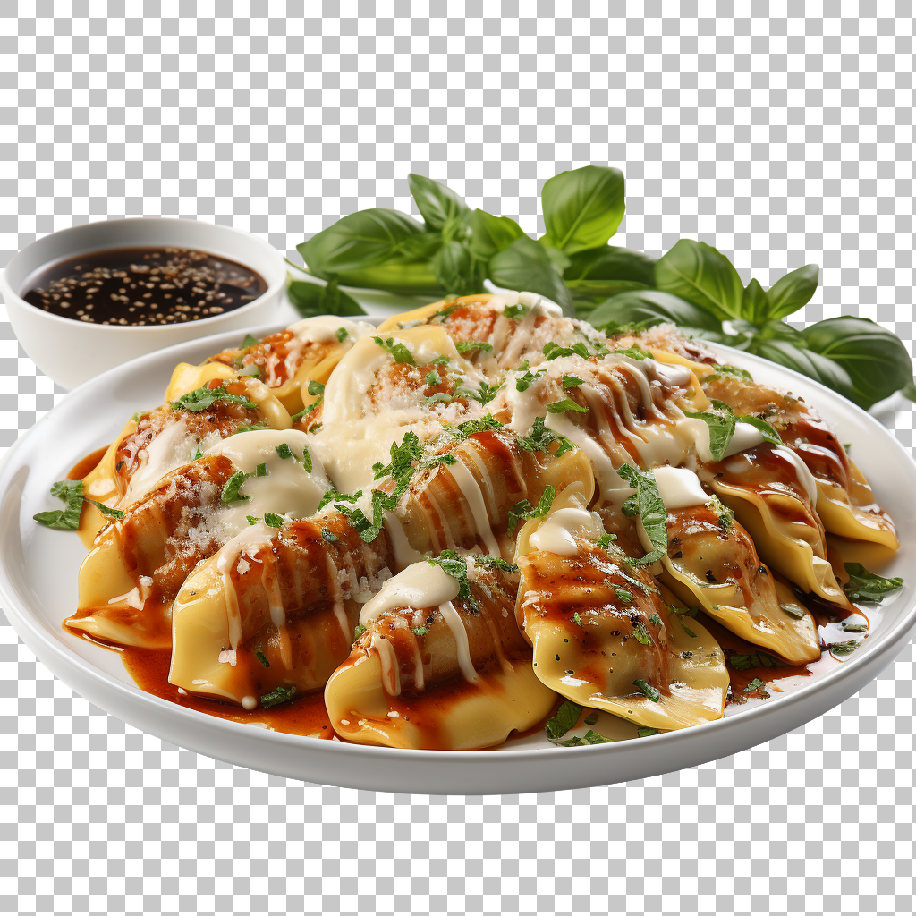 High-quality ravioli clipart png, classic Italian pasta, delicious ...