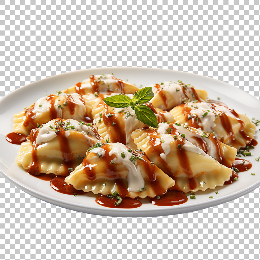 High-quality ravioli clipart png, classic Italian pasta, delicious ...