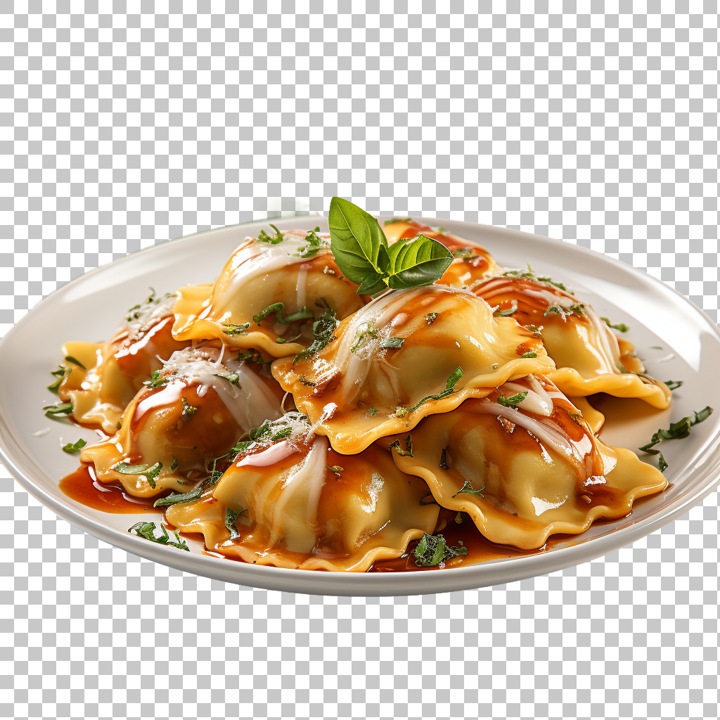 High-quality ravioli clipart png, classic Italian pasta, delicious ...