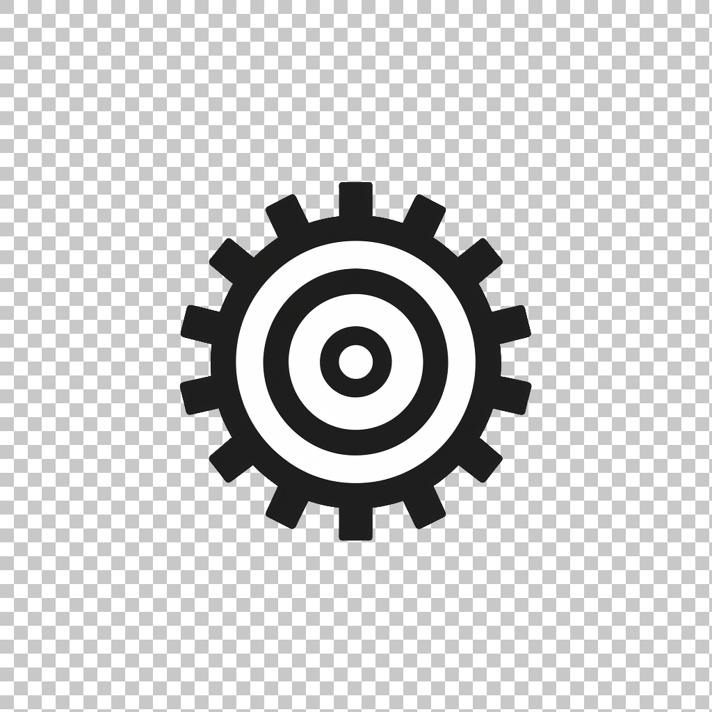 Gear icon png, Engine Vector, Equipment Symbol - Png Aura