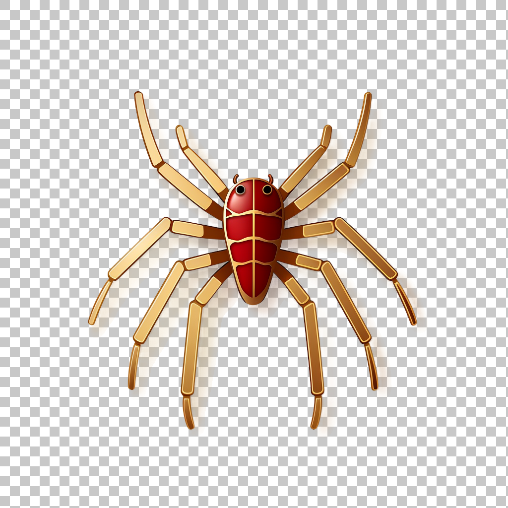 Spider Outline Icon png, Insect Symbol, Bug Illustration - Png Aura