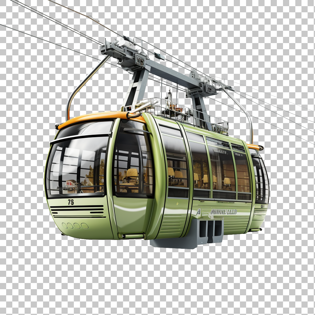 Mountain Tram png, Hilltop Journey, Winter Sport - Png Aura