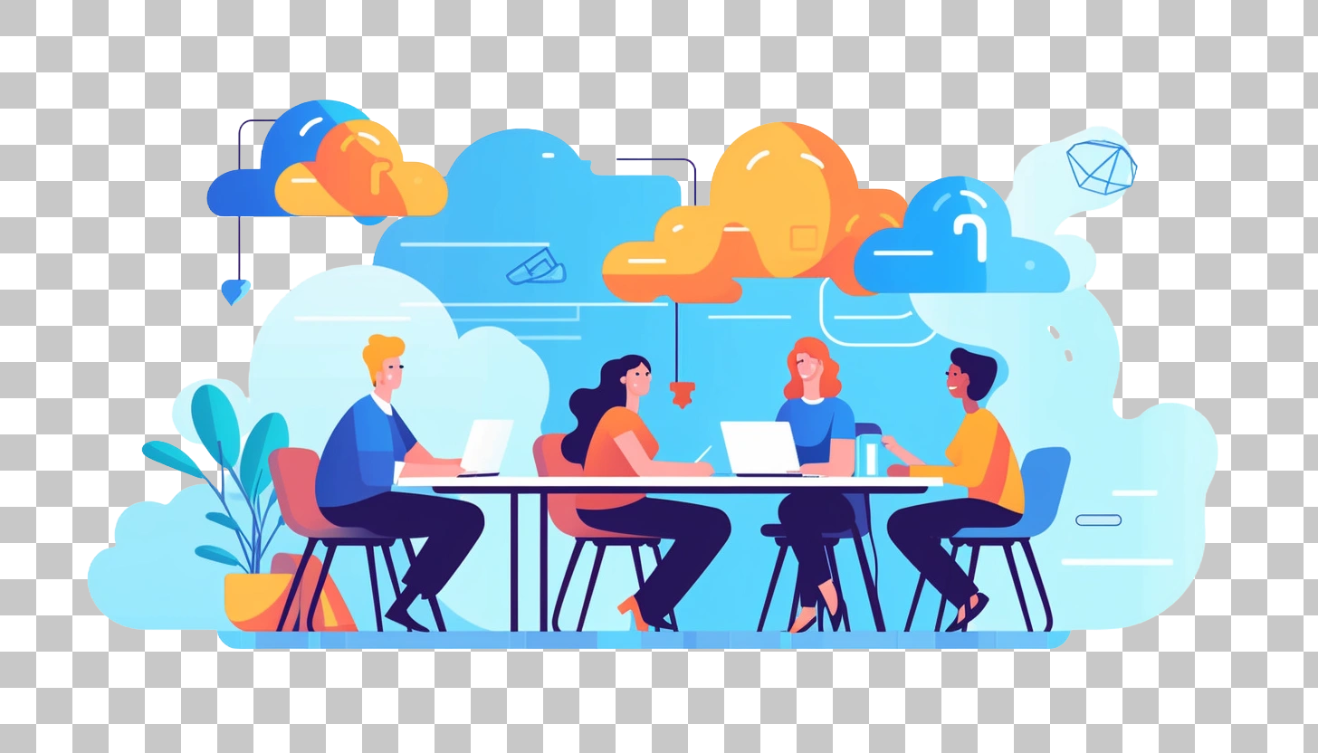 Team Collaboration & Cloud Computing Solutions - Png Aura